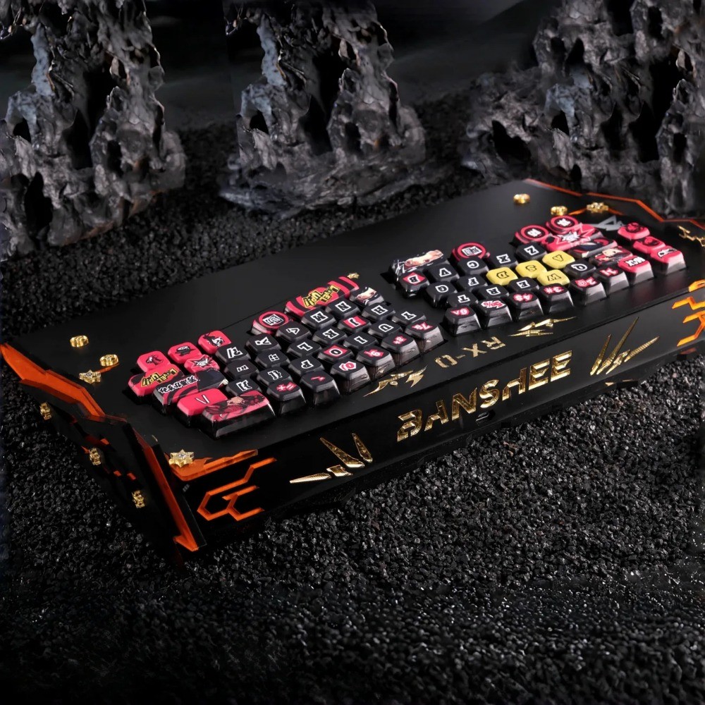 PERSONA Pudding Keycap OEM Profile 120 Keys PBT PC Four-sided Light ...