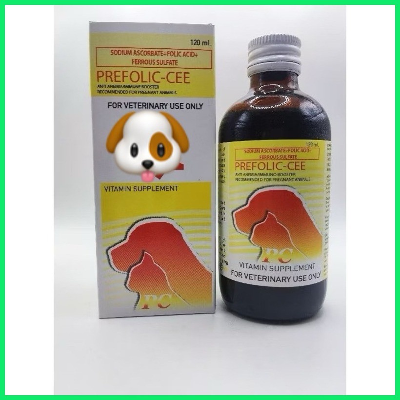 ♀ Prefolic-Cee Sodium Ascorbate + Folic Acid + Ferrous Sulfate 120ml ...