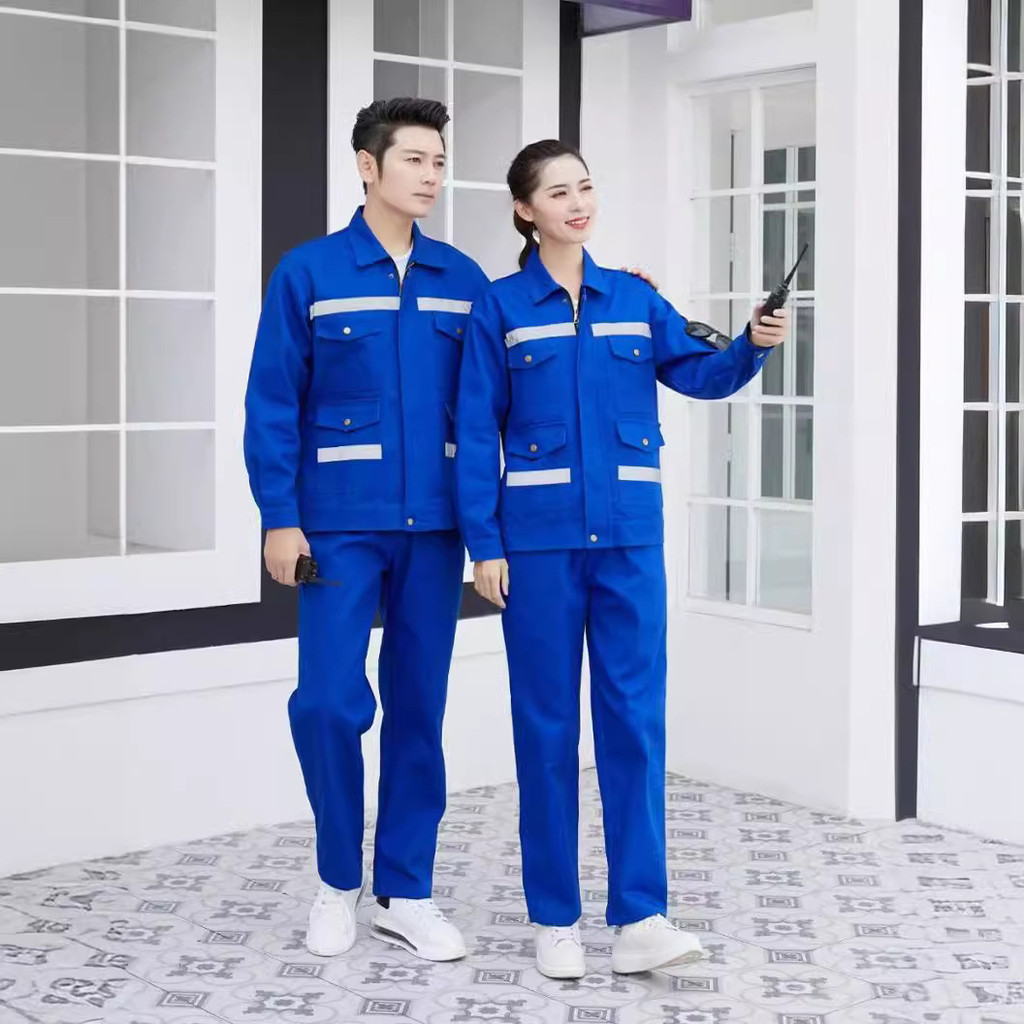 Pure Cotton Flame-retardant Labor Protection Work Clothes Long Sleeves ...