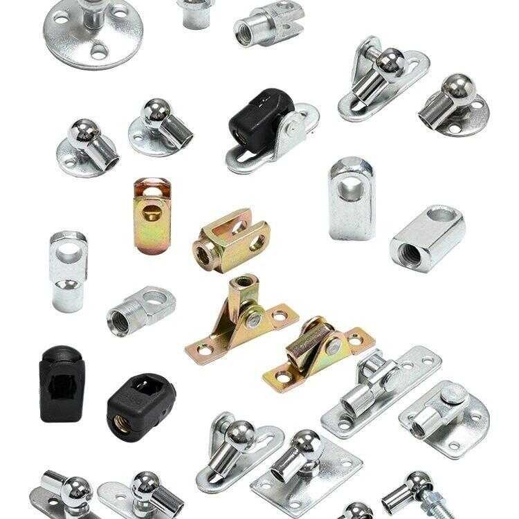 Hydraulic ball hydraulic oil telescopic support top rod flat head flip ...