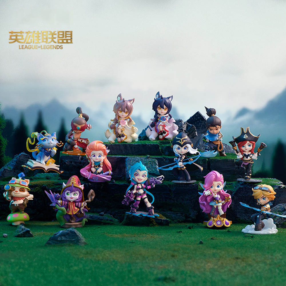 In Stock ★ Original League Of Legends Ahri Lee Sin Ashe Yasuo Zoe Teemo Seraphine Jinx Yuumi Ezr ...