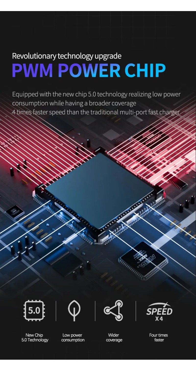 MECHANIC E-Power Pro Max 240W desktop multi-port power supply QC 3.0 mobile phone tablet ultra ...