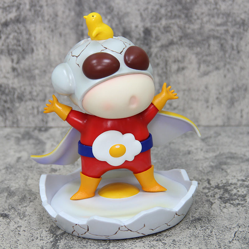 524 Crayon Shin Chan Dynamic Superman COS Shin Chan GK Handmade Statue ...