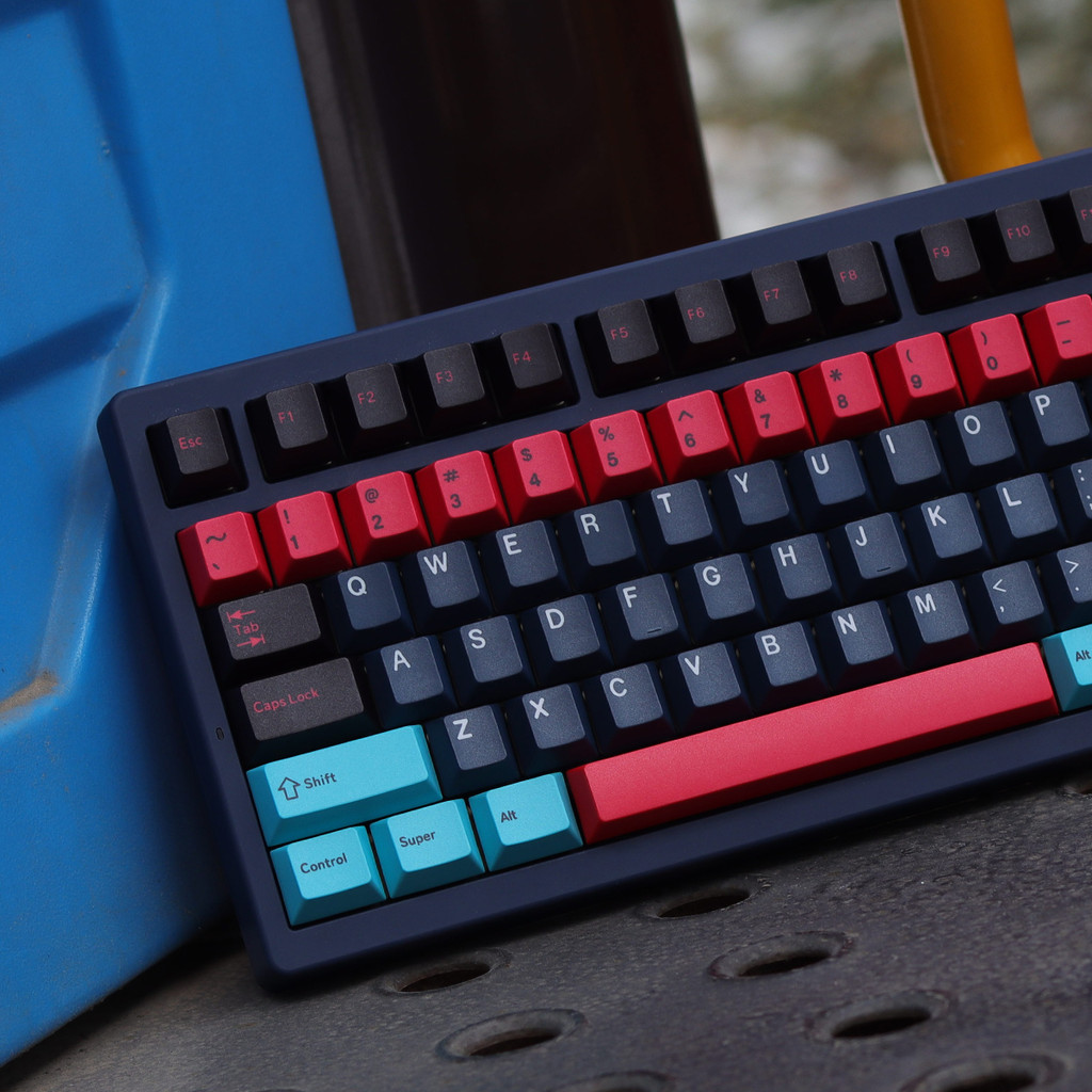 Neon Nights Keycaps PBT Cherry profile 161 Keycaps for MX Switches ...