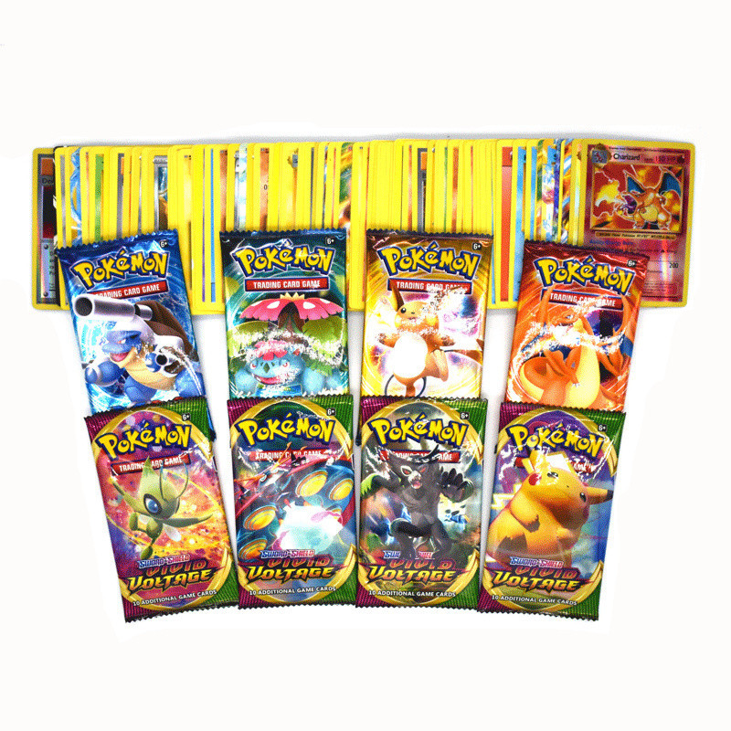 36Pcs/lot English Version Anime Pokemon Card Scarlet Violet Shining ...