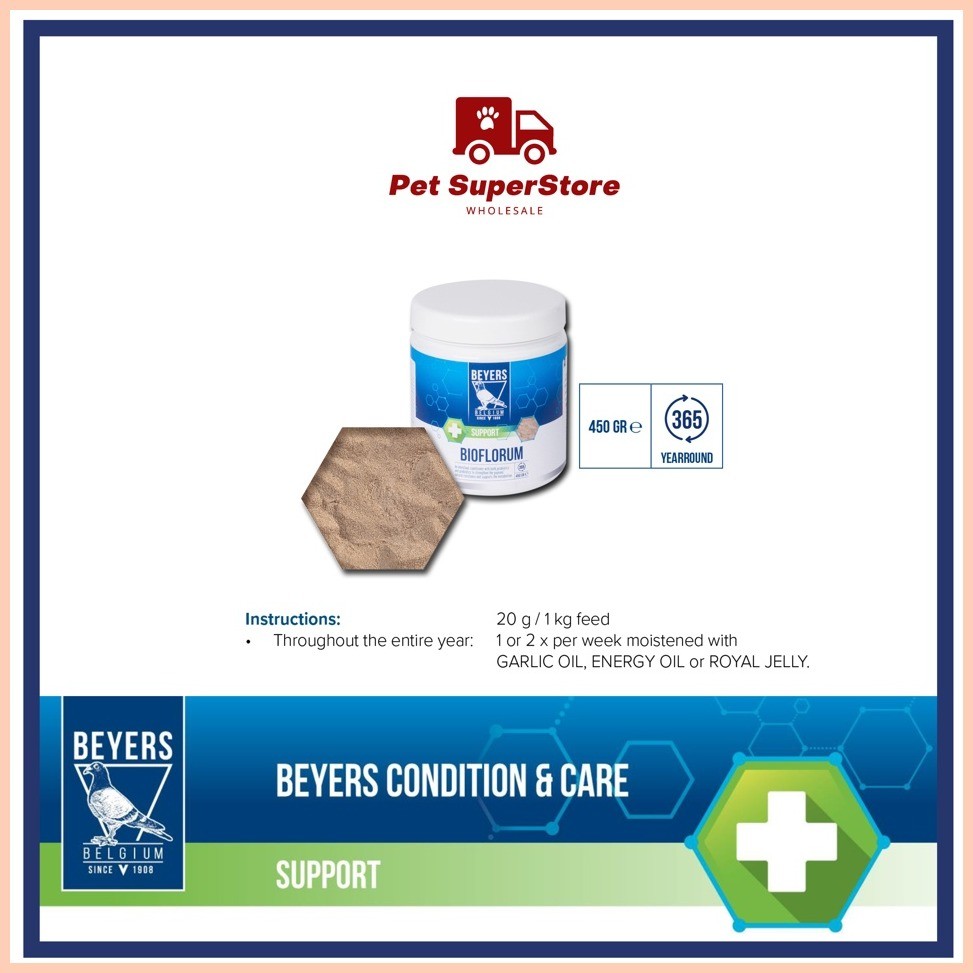 § Beyers Plus Belgium - Bioflorum - Supplement for Racing Pigeons (Sold ...