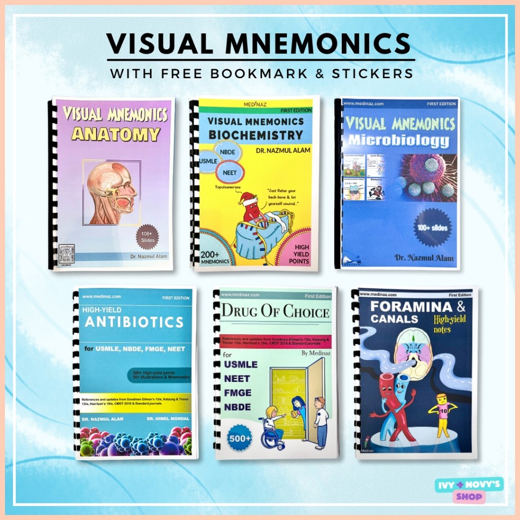 Visual Mnemonics (Reprint): Anatomy, Microbiology, Biochem ...