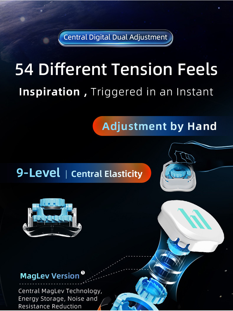 MOYU Huameng TG 3x3 Maglev UV 3X3x3 Magnetic Core Magic Speed Cube ...