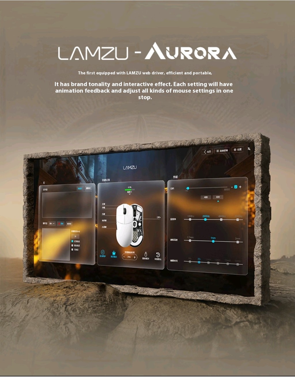 Lamzu Maya X Wireless Mouse Nordic 52840 Paw3950 8000Hz Lightweight ...