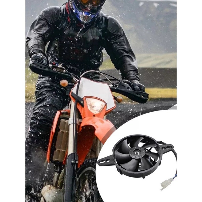Motorcycle Cooling Fan Dirt Pit Bike 150CC 200CC 250CC ATV Quad Oil ...