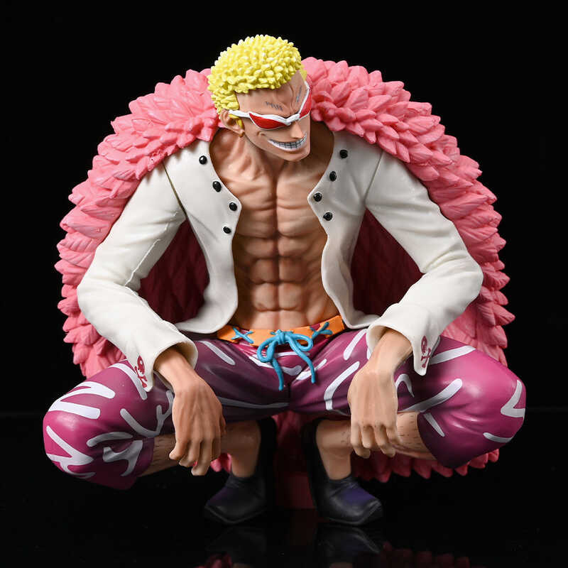 Anime Donquixote Doflamingo Action Figure One Piece Shichibukai Hen ...