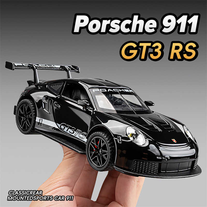 LY LEO 1:32 Porsche 911 Gt3 RS Diecast Model Car Alloy Cars Toys ...