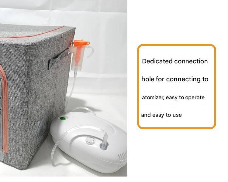 Pet Nebulizer Box Oxygen Cage Cat Nasal Branch Dog Cough Atomization ...