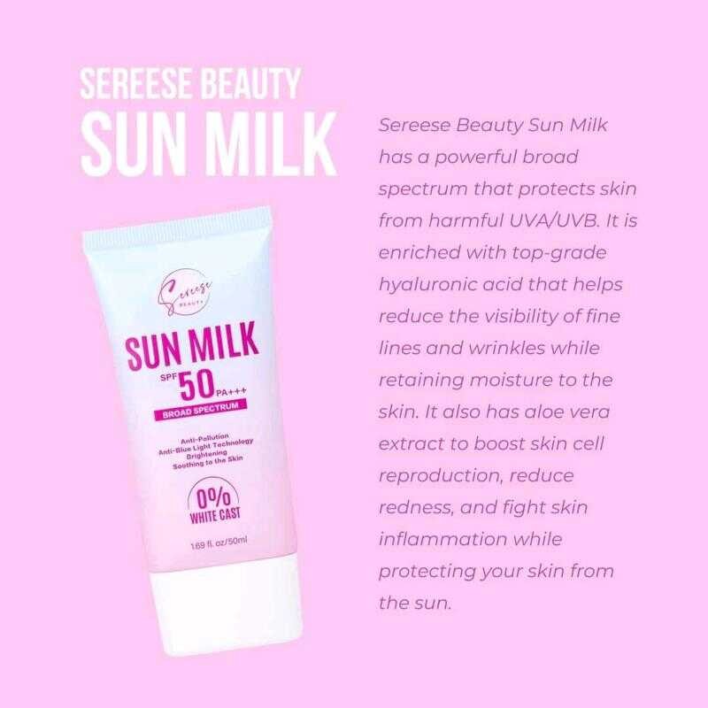 Sun Sereese Beauty Milk Sunscreen SPF 50 Broad Spectrum 50ml d79 | Shopee Philippines