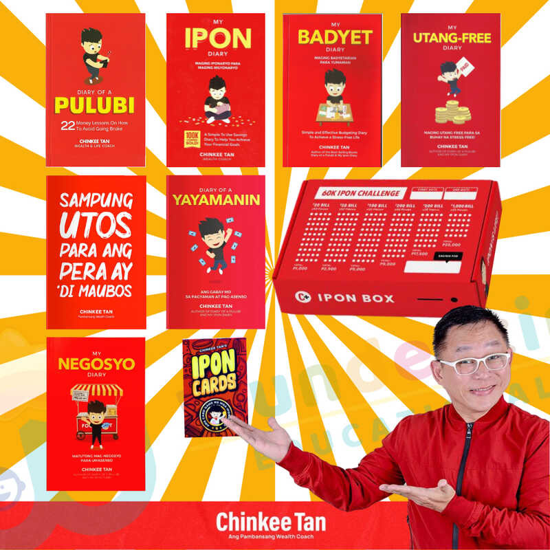 CHINKEE TAN BOOKS (Diary O Pulubi/ Ipon/ Badyet/ Utang-Free/ Negosyo/ Yayamanin/ SAMPUNG UTOS Pa ...