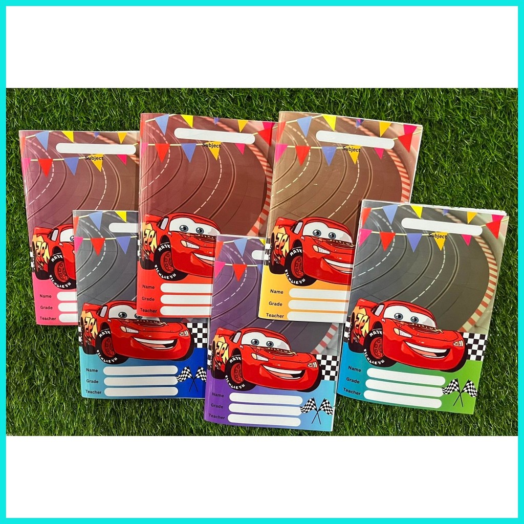 Cars McQueen Writing Notebook Composition Notebook Cars McQueen Design ...