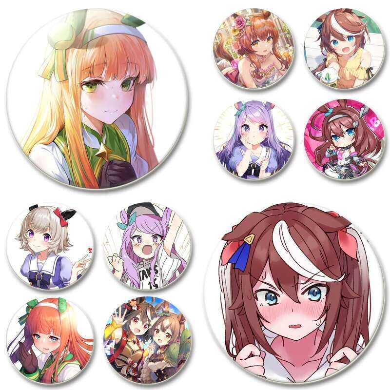 Tokai Teio Special Week Silence Suzuka Maruzensky Badge Cute Game ...