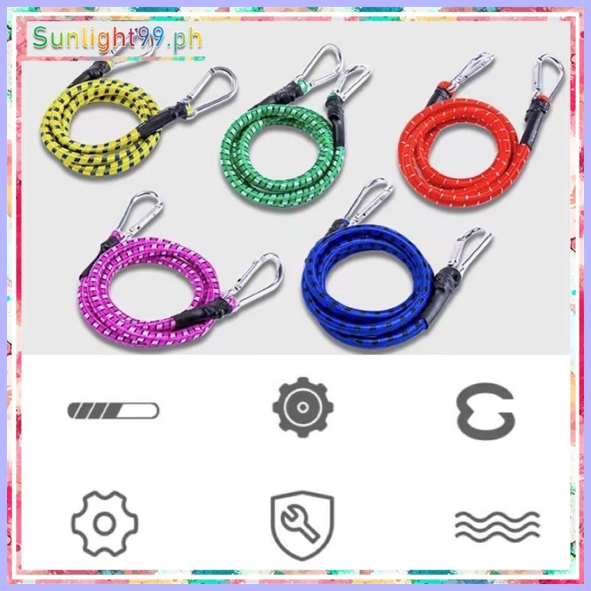 ♣ 1pc 180cm elastics thick luggage rope,bungee cord,rope tie,with hook ...