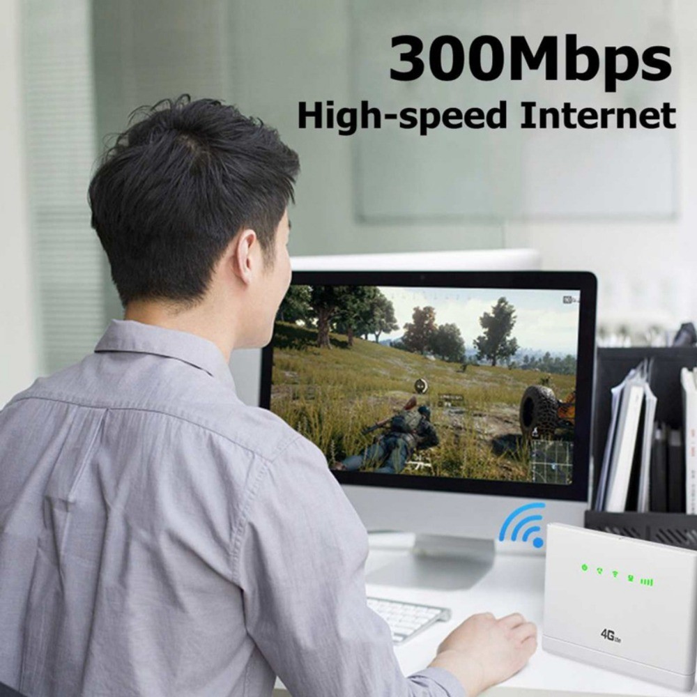 （COD）WiFi Router Sim Card Modem 4G/5G Network Router 2.4G Dual Band ...