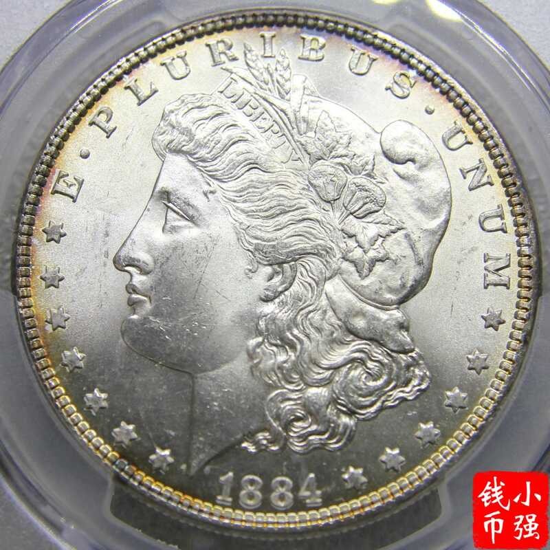 Pcgs-Ms64, Born In 1884 In The United States, Is A Rare P Version Of ...