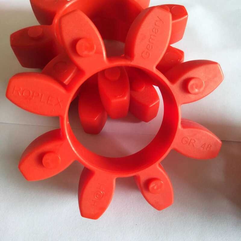 Star shaped GR type coupling buffer shock absorber plum blossom rubber ...