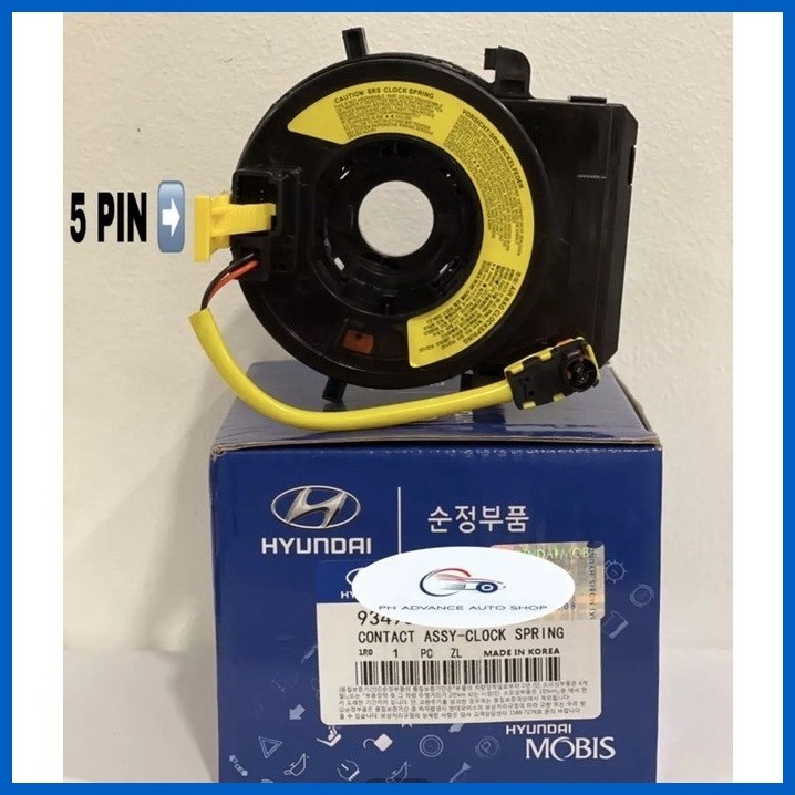 Spiral Cable / Clock Spring Hyundai Accent 2011-up Gasoline 93490-3Q120 ...