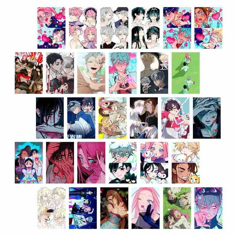 10/30Pcs Alien Stage IVAN & TILL Poster Cards Set Bookmark Korea Anime ...