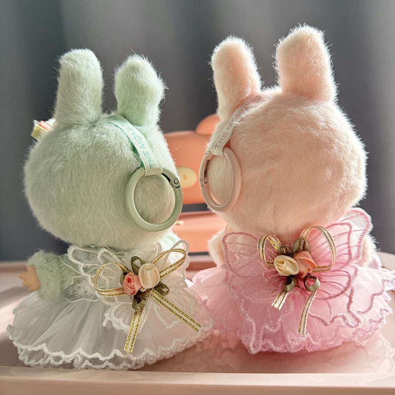Labubu Macaron Princess Dress for Have A Seat Labubu Doll Outfit ...