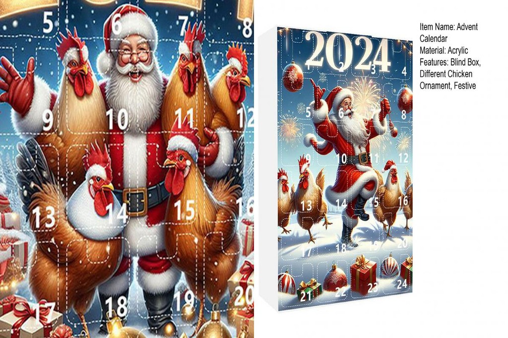 NTA Parent-child Relationship Building Calendar Christmas Countdown ...