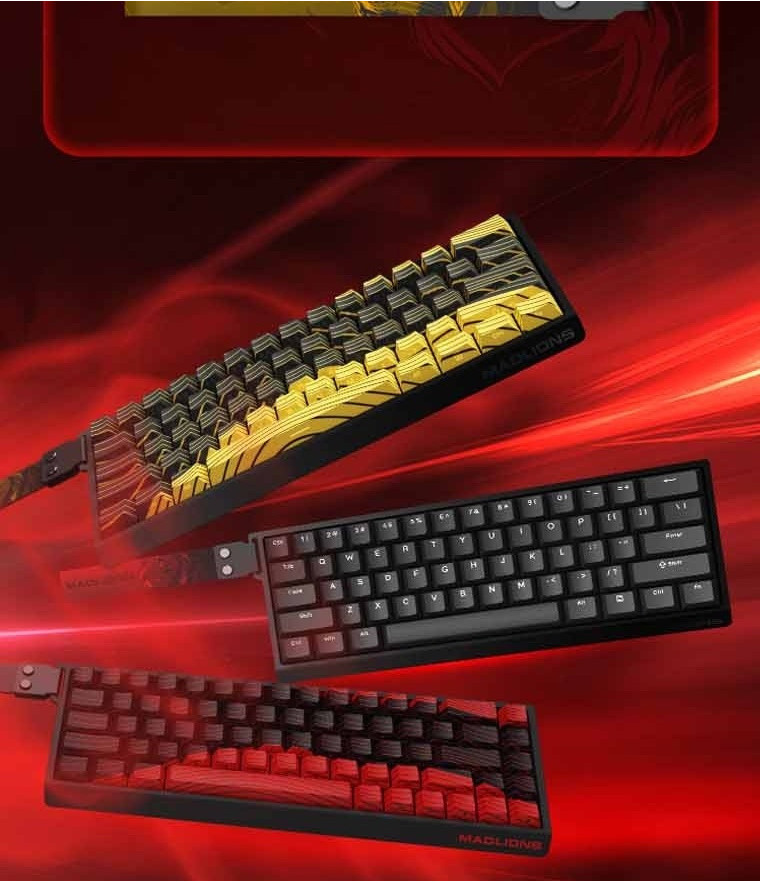 MADCATZ MAD 60/68HE white Eesports magnetic axis keyboard with ...