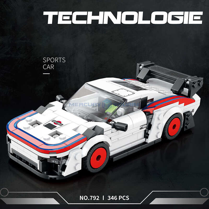 Design Original 935 Reobrix MOC 792 Racing Car Building Bloc Collection ...
