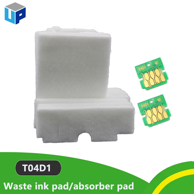 T04D1 Waste ink sponge absorber pad and chip for Epson L6170 L6190 ...