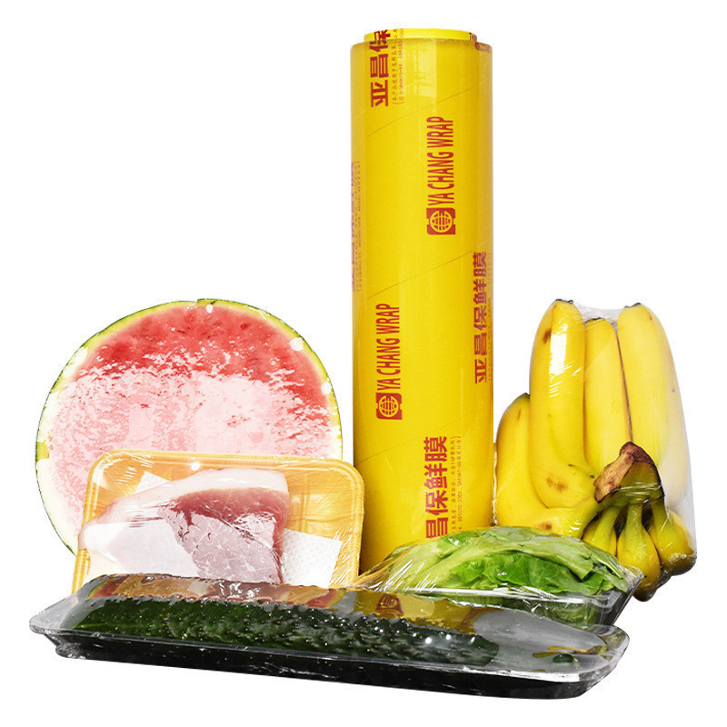 Plastic Food Wrap Food Grade Cling Wrap Food Packaging PVC Foodwrap ...