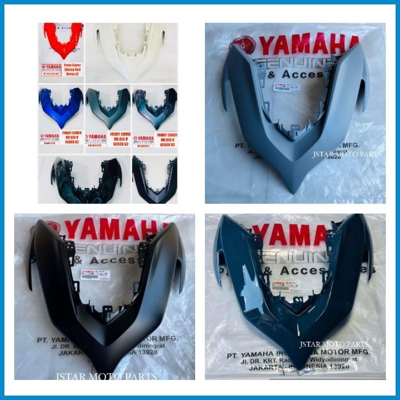 Professional FRONT COVER OR BIG V / Front Panel for AEROX V2 YAMAHA ...