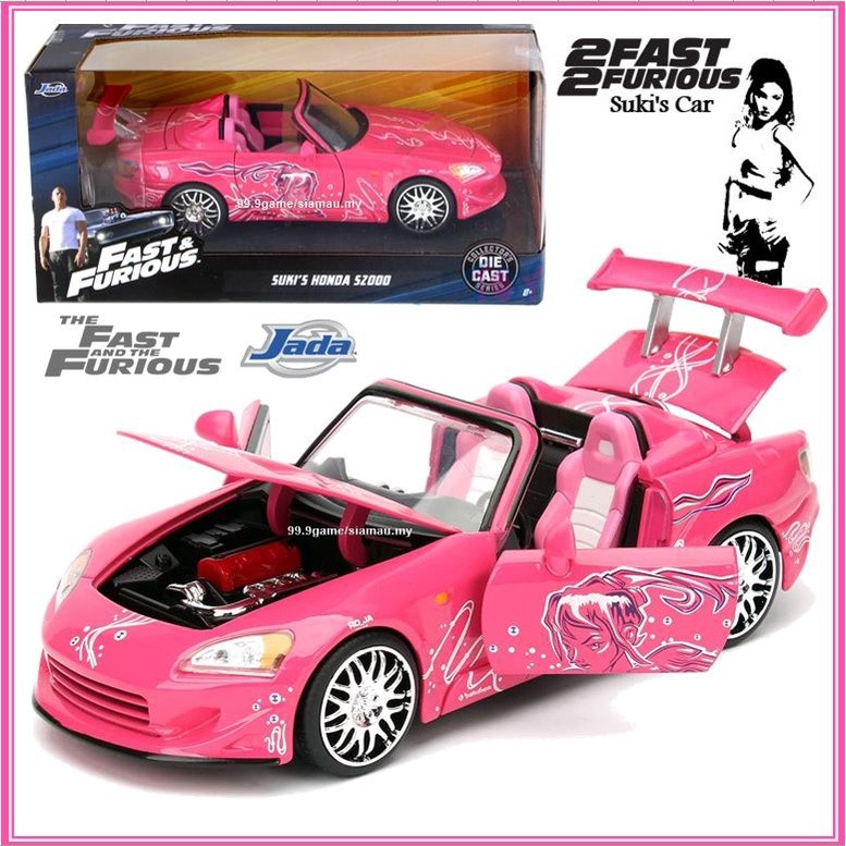 Jada 1:24 Fast and Furious 2 Honda S2000 Suki (Devon Aoki) Official ...