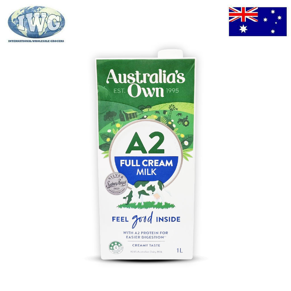 IWG AUSTRALIA'S OWN Full Cream Protein Milk 1L | Shopee Philippines