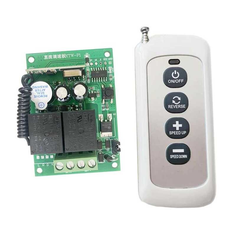 12V 1 98 24V DC Speed Regulation Wireless Remote Control Electric ...