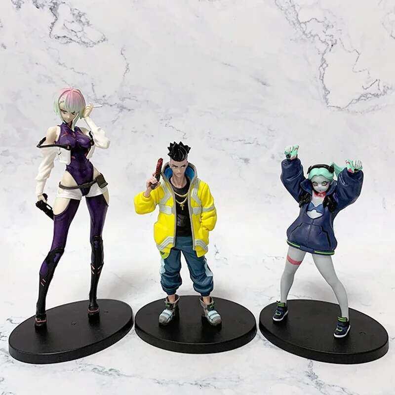 Cyberpunk Edgerunners 22Cm Lucyna Kushinada Stands Figure With Box Lucy ...