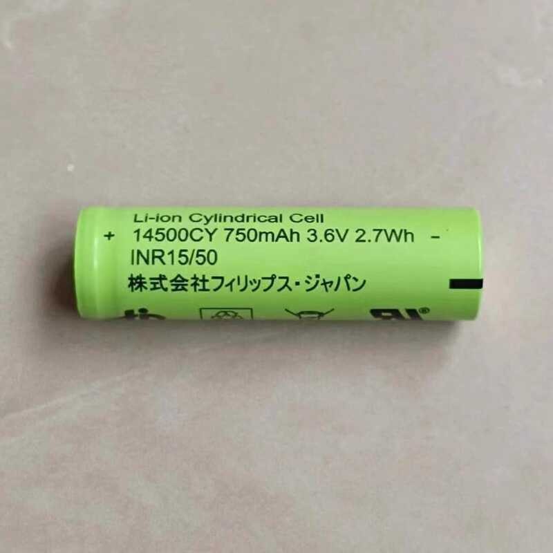 S Crown Lele Japan 14500 3.6V 750Mah Flat Head Lithium Battery With ...