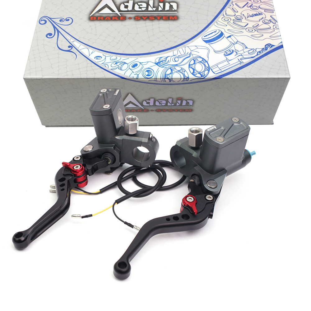 [FREE GIFT!] Adelin PX6 Hydraulic Brake Clutch Pump Lever 22mm Master ...