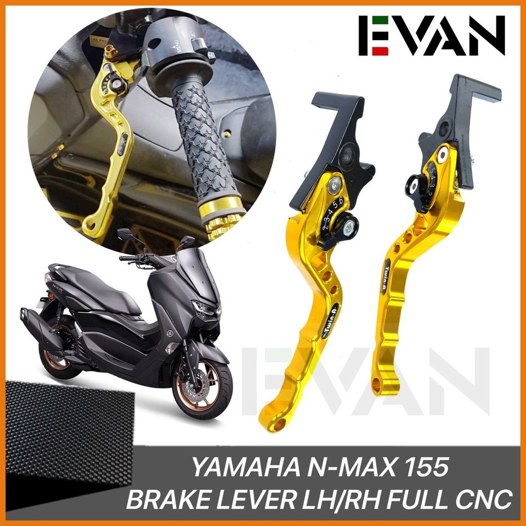 CNC Alloy BrakeLever For Nmax 155 V1/V2 /Clutch Lever LH/RH (Set) Made ...