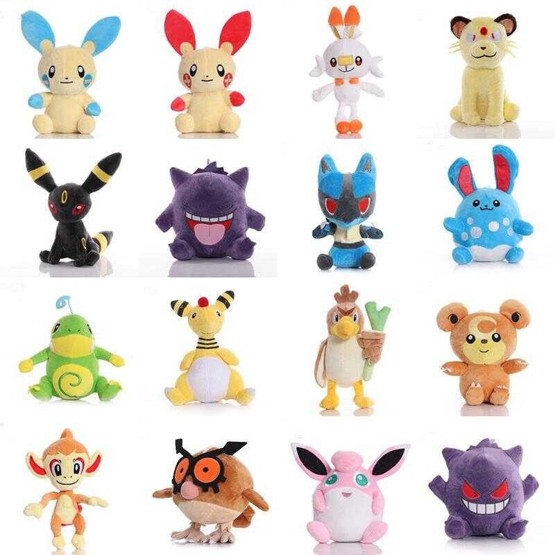 639 Collect Them All! A Selection Of 34 Cute And Cuddly Pokemon ...