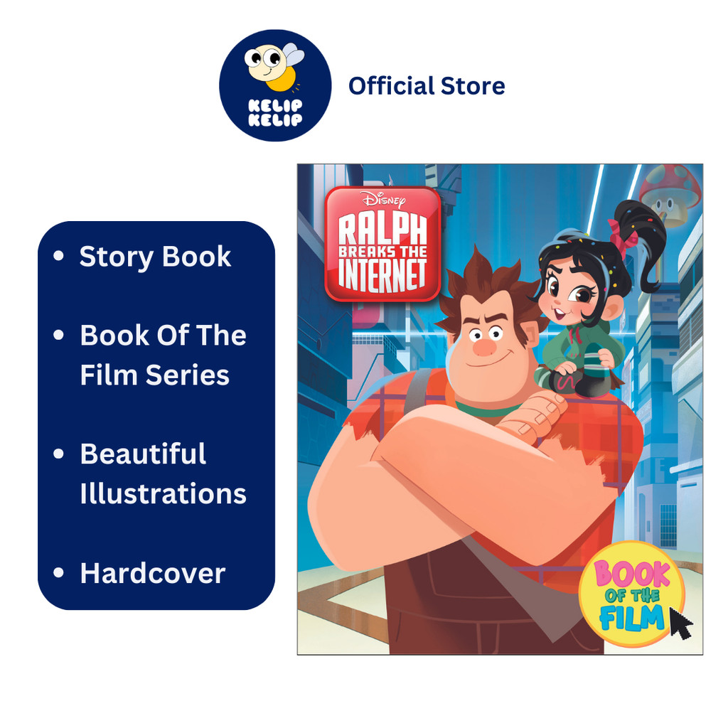 Disney Wreck It Ralph 2 Book Of The Film Story Book for Kids to Read ...