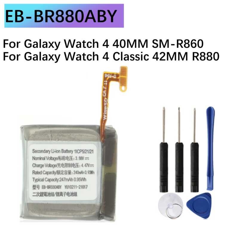 Eb-Br880aby 5 Battery For 40Mm Sm-R860, Galaxy Watch 4 Classic 42Mm ...