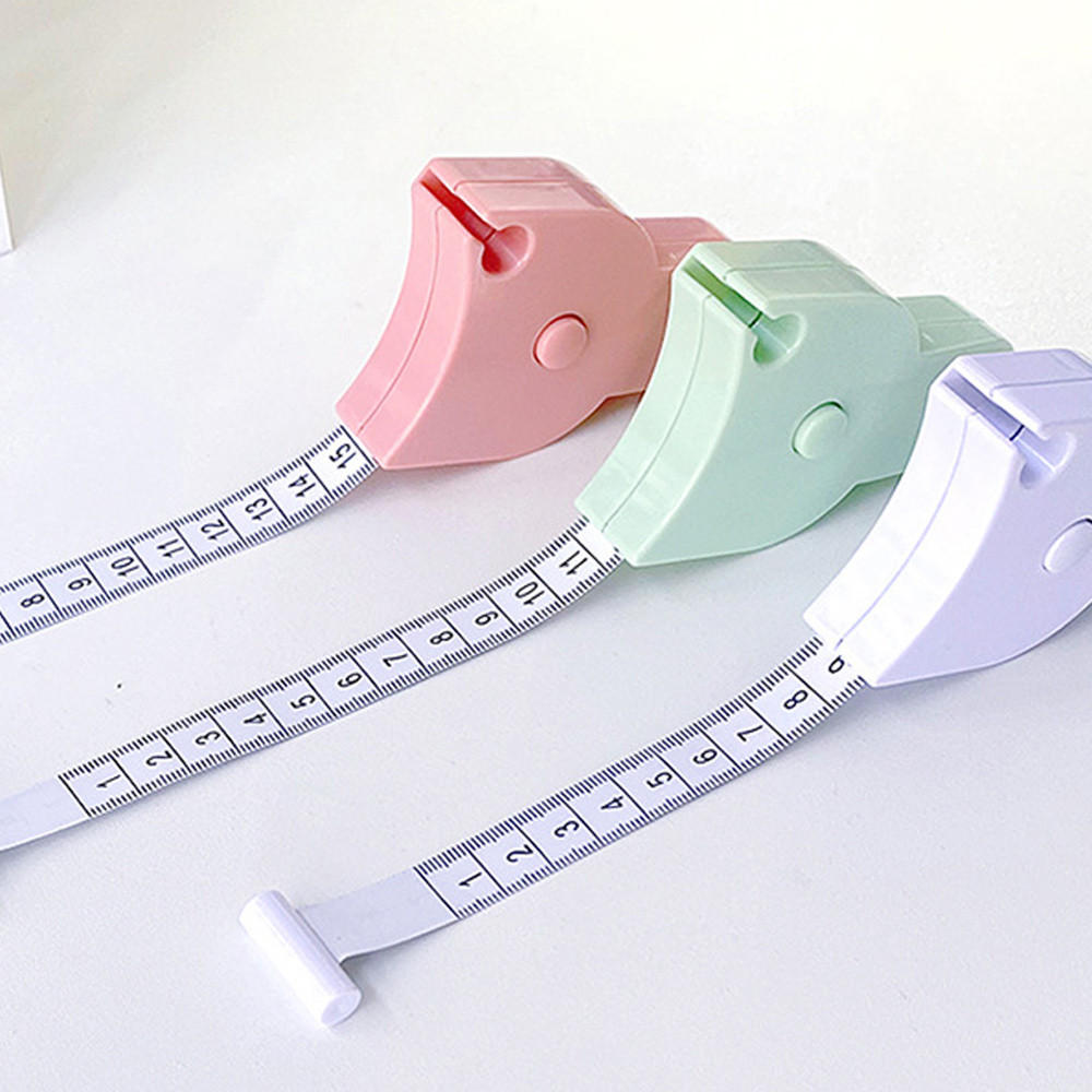 150cm/60Inch Automatic Telescopic Tape Measure Body Measuring Tape ...