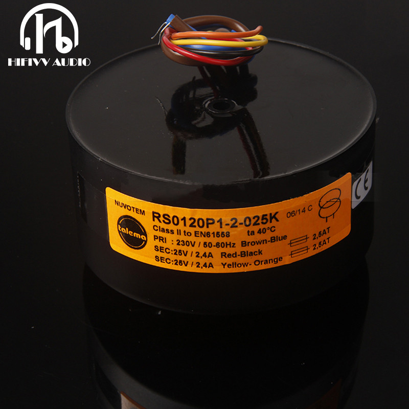 120W TALEMA Toroidal Circular Core Transformer For Audio Amplifier ...