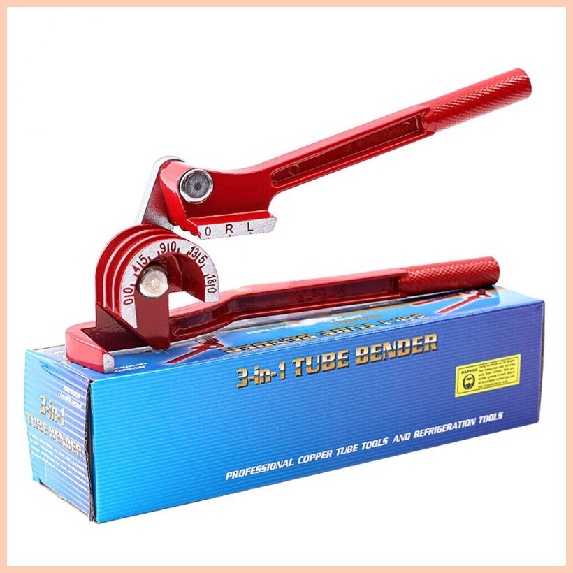 ∈ 3 In 1 Copper Tube Bender For 1/4''-5/16''-3/8'' Manual Tubing Bending Machine ( 0-180 Degree ...