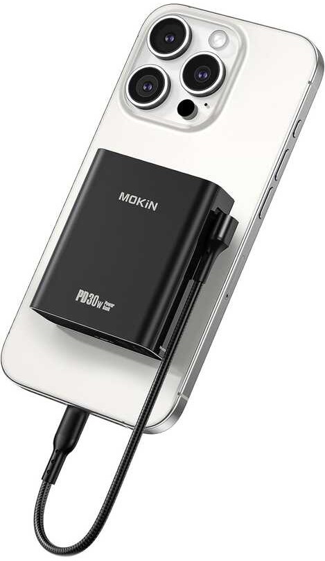 Mokin 10000Mah Power Bank,30W Quick Charge Portable Battery Pack With ...