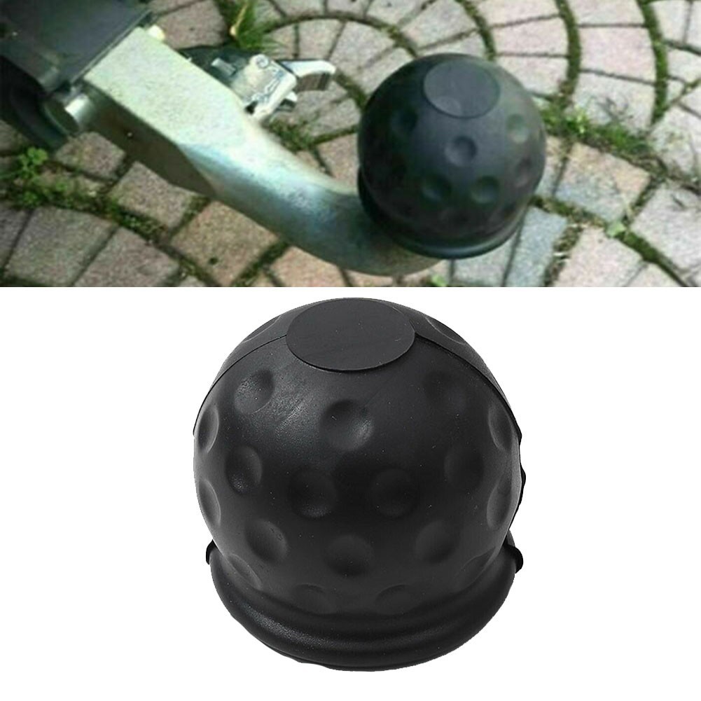 LYLI 50mm Tow Bar Ball Cover Cap Towing Hitch Caravan Trailer Protector ...