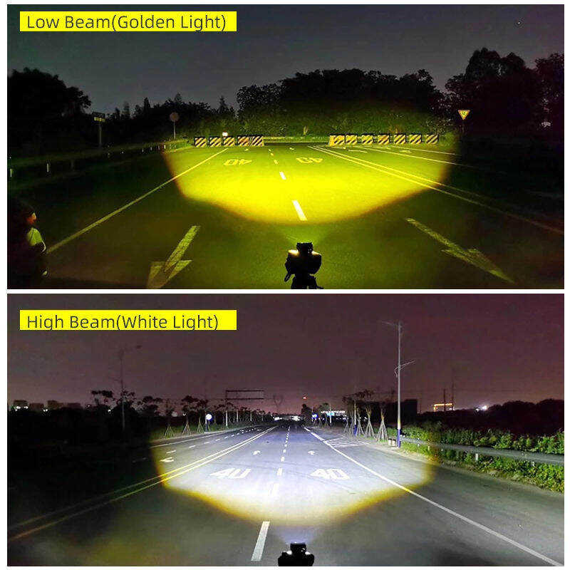 LY Mini Drive Light V7 Pro 40W High/Low Beam White And Yellow ...